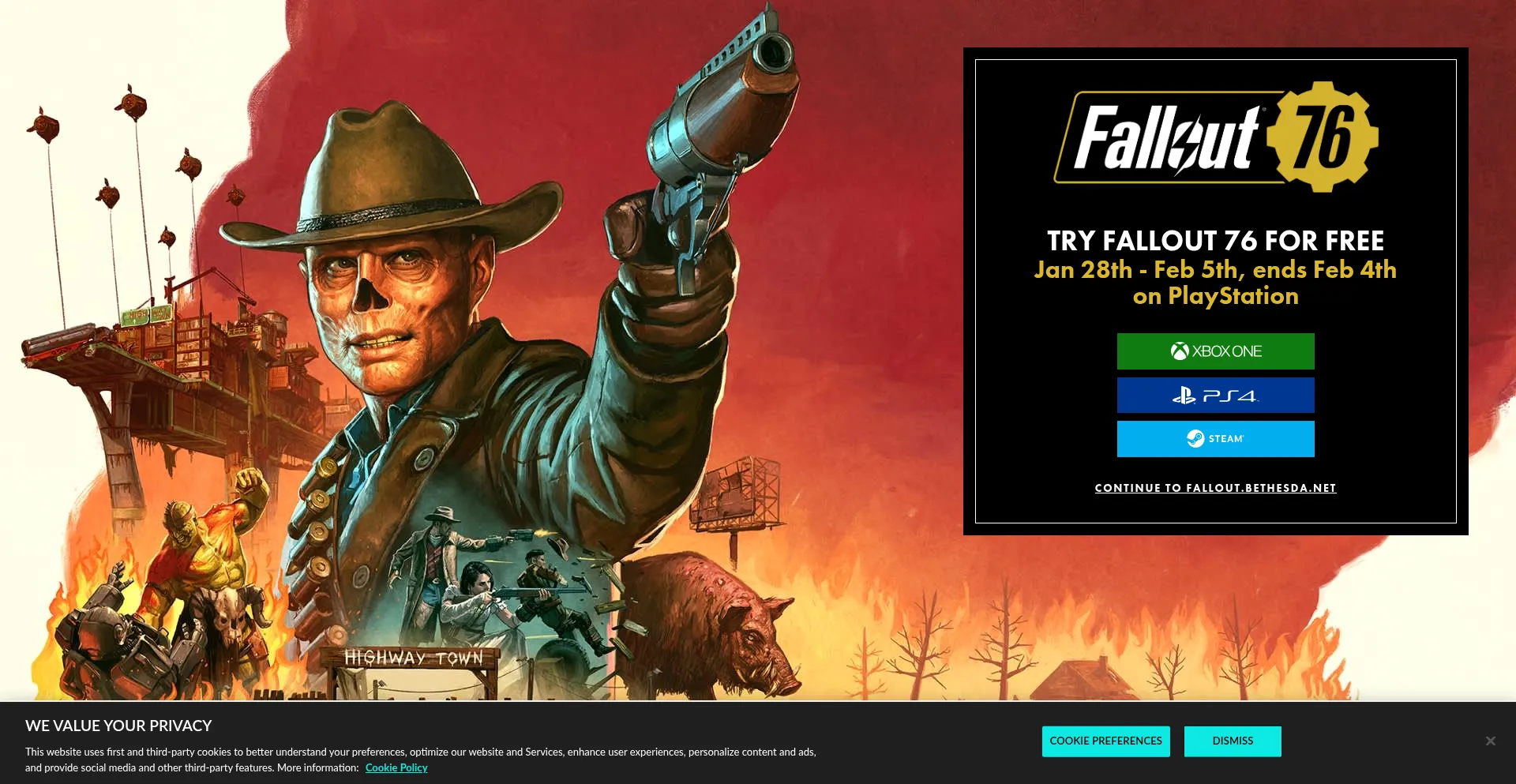 Fallout.com: seguro ou legítimo? (Confiança 79/100)