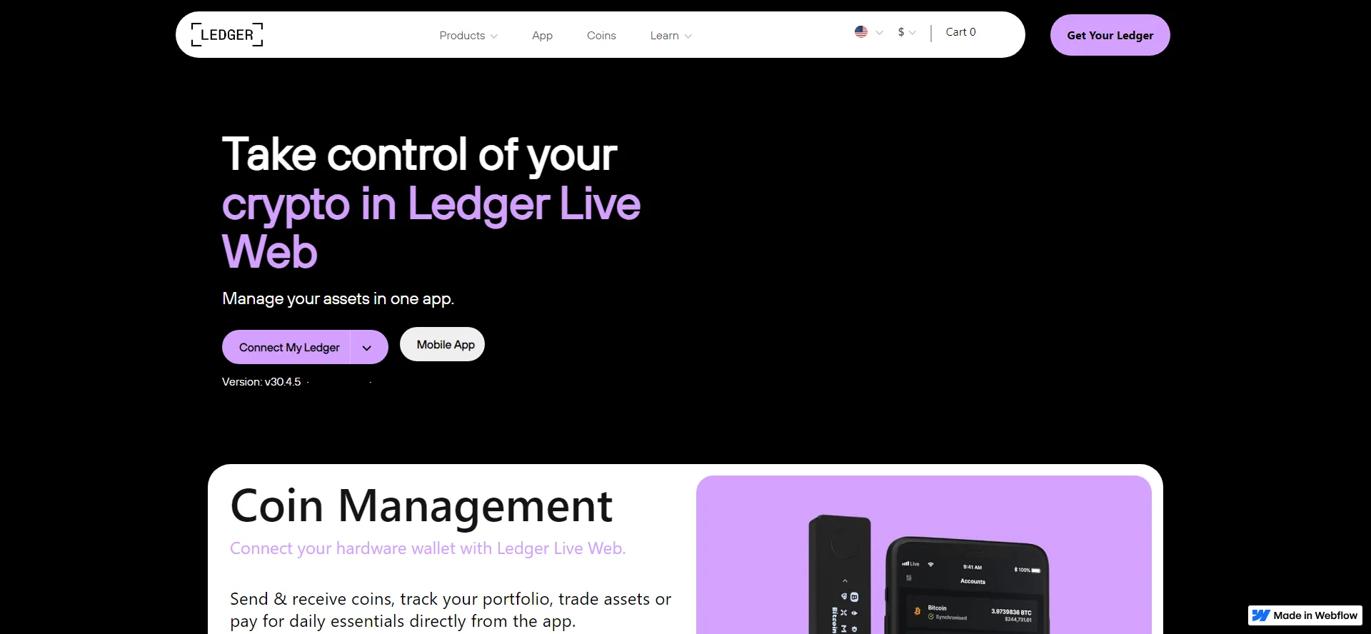 Logonledgerer.webflow.io - Site confiável ou farsa de phishing perigosa?