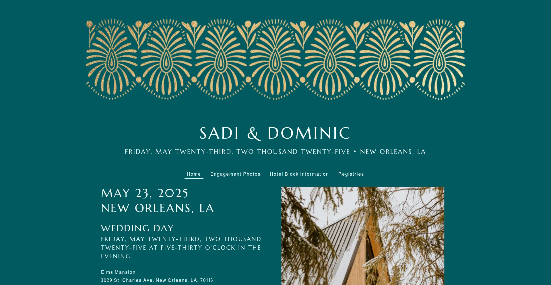 Sadianddominic.wedding Comentários | Relatório de Verificação